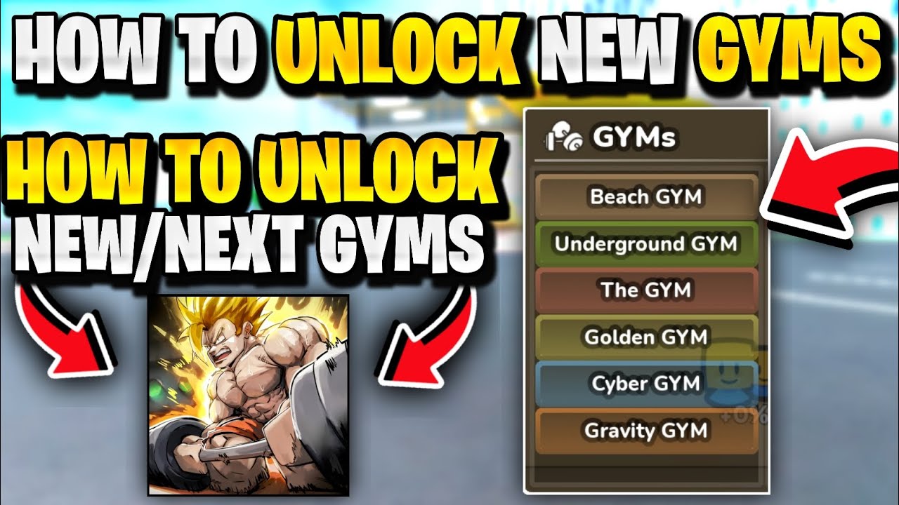 🔥How To UNLOCK NEW/NEXT GYM In Roblox Gym League - YouTube