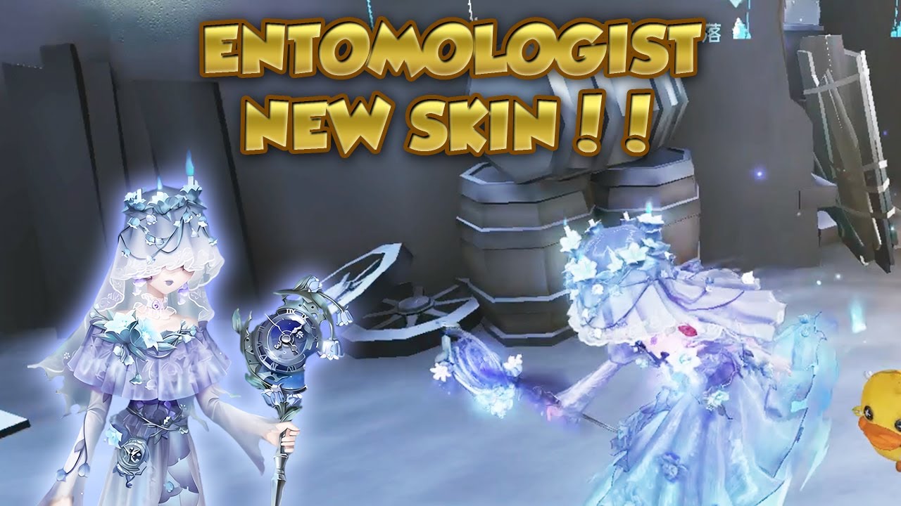 Entomologist "Ghost Candle" New Skin Gameplay! | Identity V | 第五人格 | 제5 ...