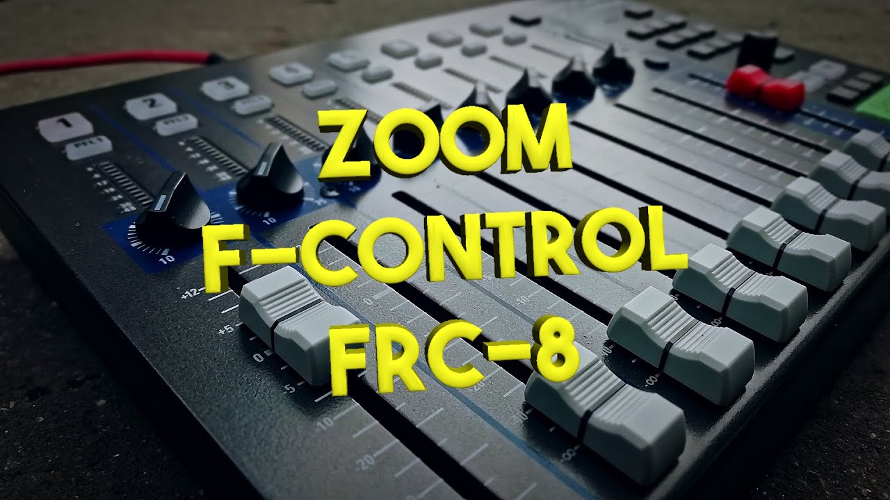 ZOOM F-CONTROL FRC-8 : Présentation 🇫🇷 - YouTube