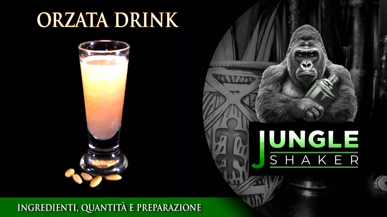 ORZATA DRINK (Ricetta Cocktail anni '70 | 70s Cocktail Recipe) - YouTube