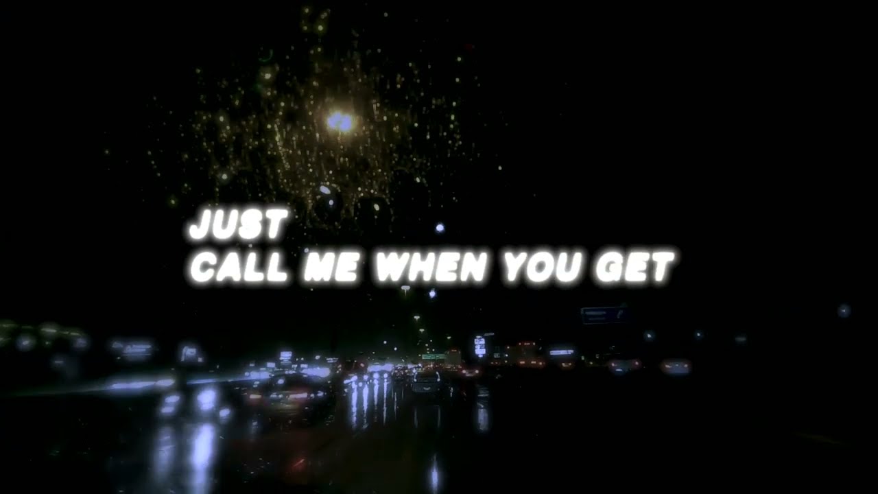 Lindsey Lomis - call me when u get home (Official Lyric Video) - YouTube