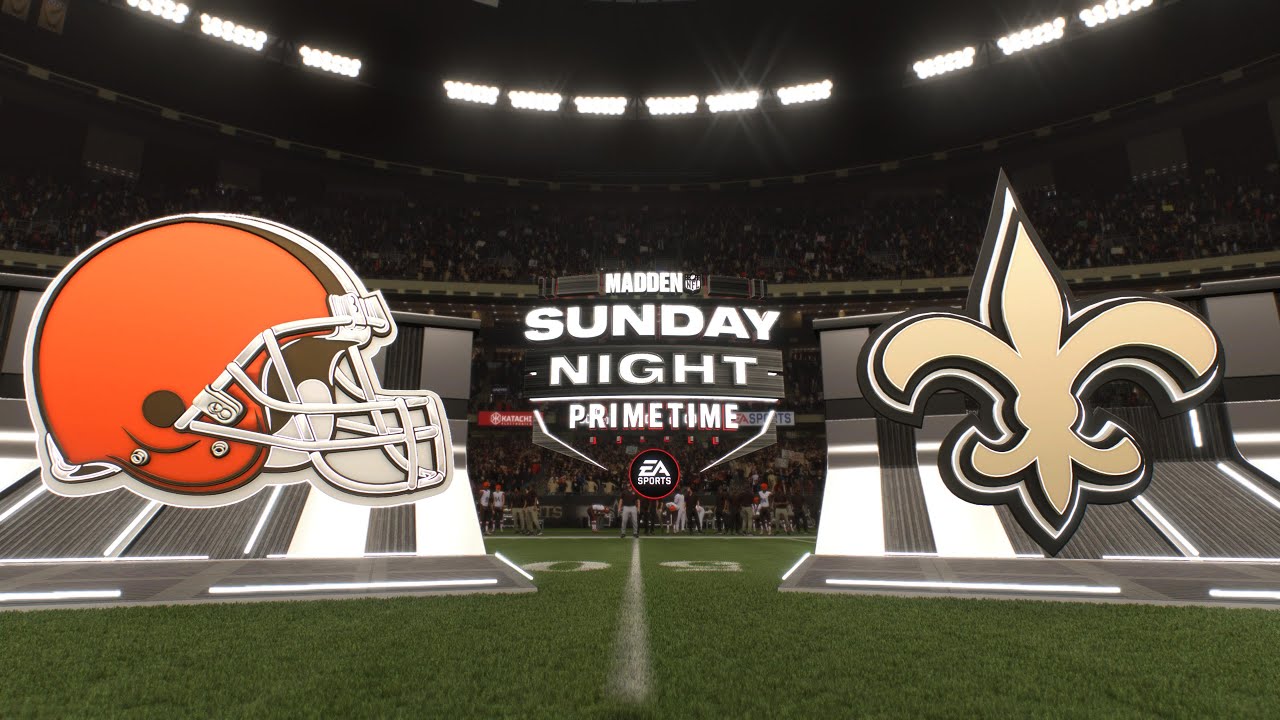 Cleveland Browns vs. New Orleans Saints | NFL 2024 Week 11 Gameplay ...