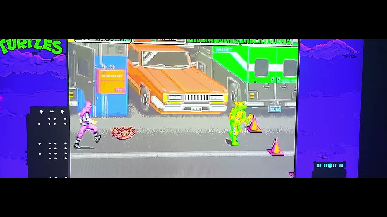 "teenage mutant ninja turtle arcade game full playthrought adventure ...