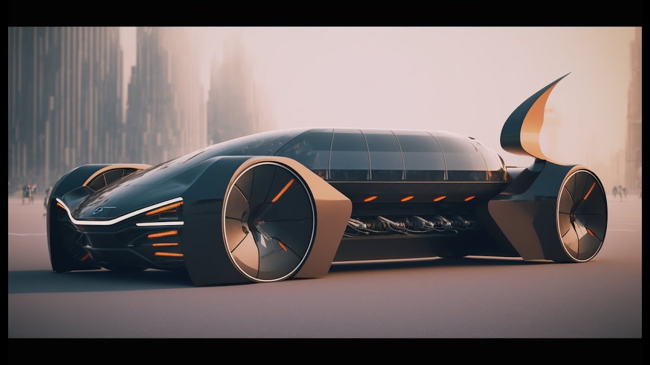 Futuristic City Car Series 2032 Concepts Design by Midjourney Ai. - YouTube