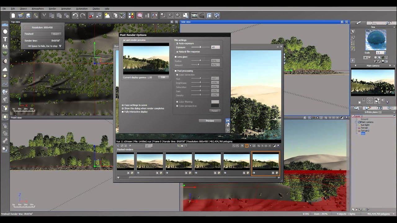 Material Editor Tutorial, project scene, Vue 11. [dv11] - YouTube