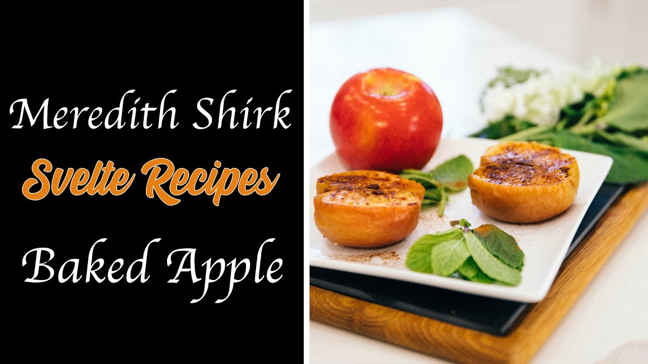 Baked Apple - Svelte Recipes - YouTube