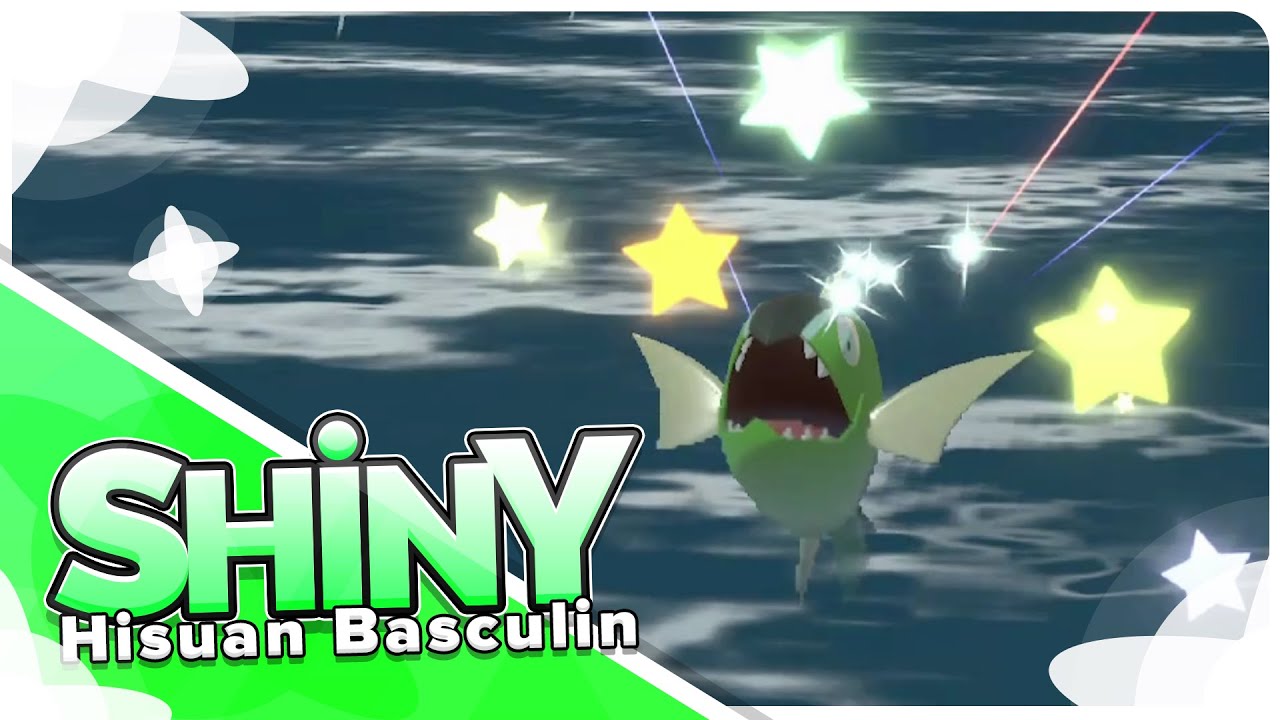 [Live] Shiny Hisuan Basculin in Legends Arceus with Mass Outbreak ...