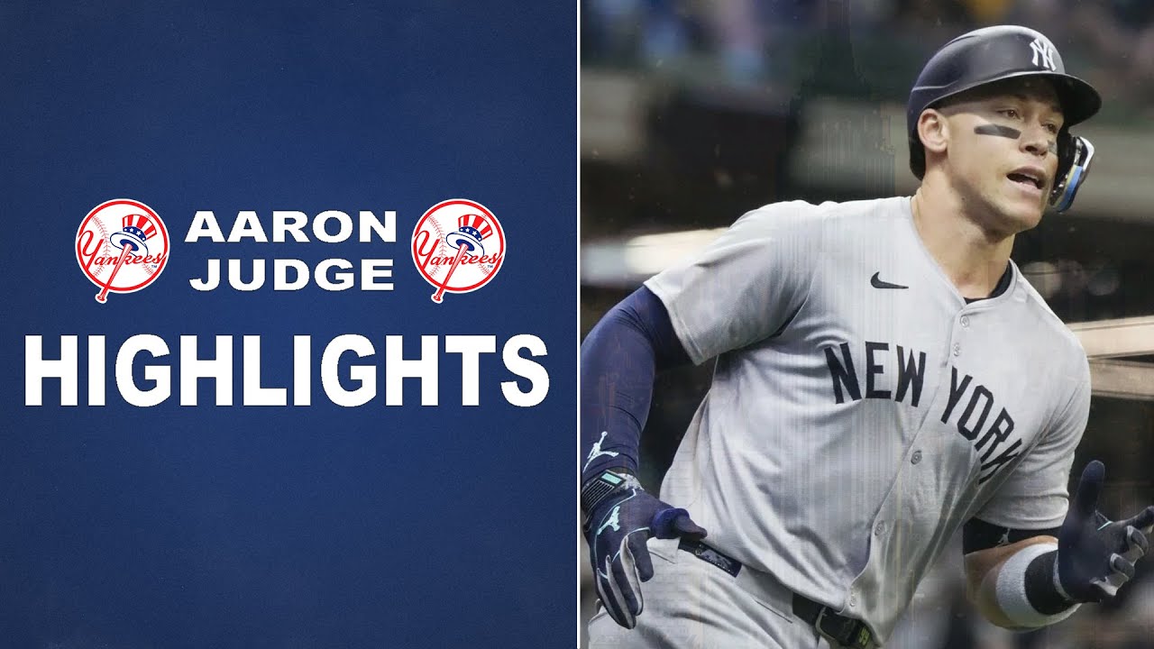 Aaron Judge | 2024 Highlights #1 - YouTube