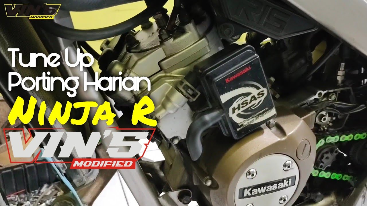 Porting Harian Ninja R | Vins Modified - YouTube