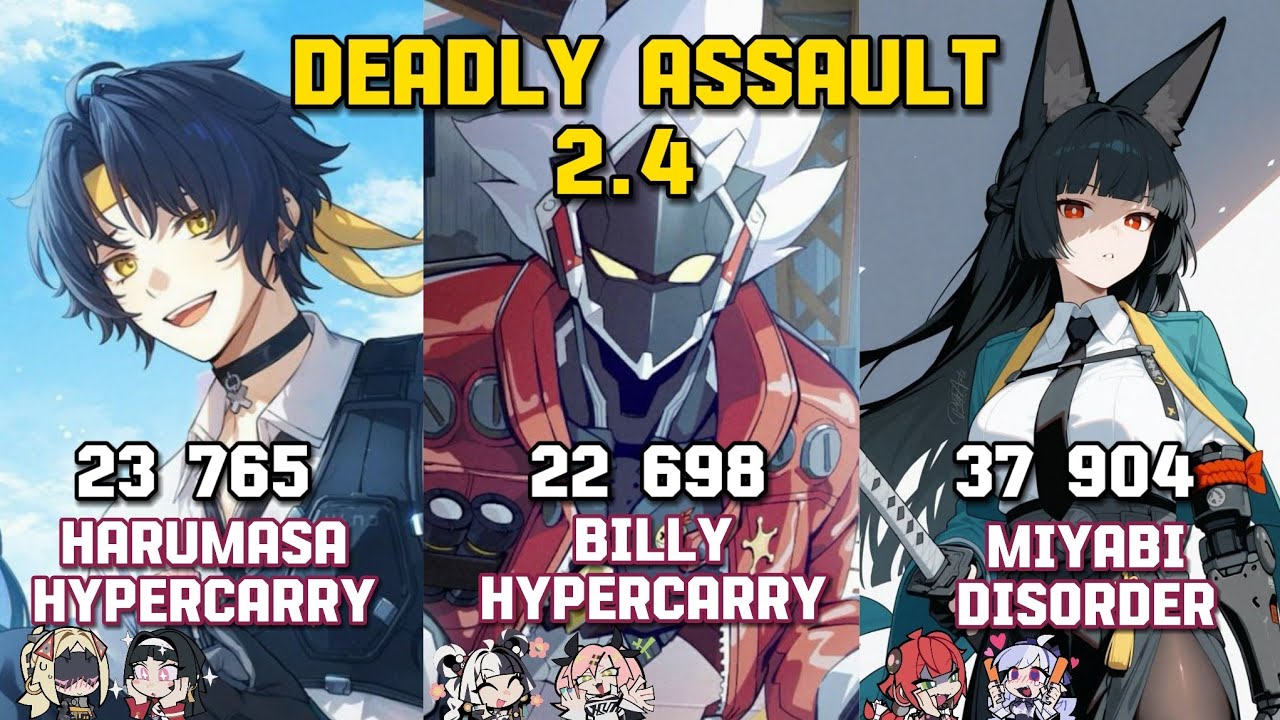 New Deadly Assault 2.4 | M0 Harumasa, M6 Billy Kid & M0 Miyabi ...