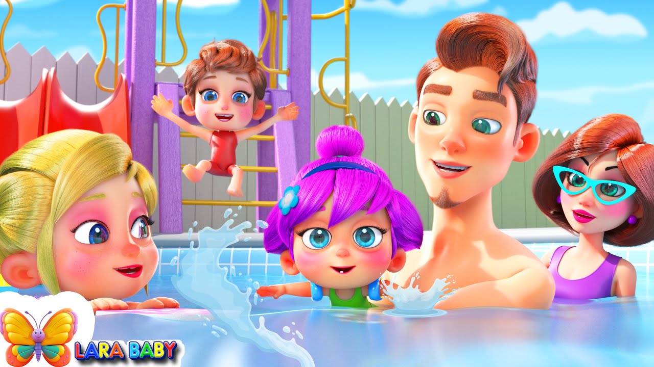 Swimming Song for Kids 🌊 | Nursery Rhymes & Baby Songs | Lara Baby 🎶👶 ...
