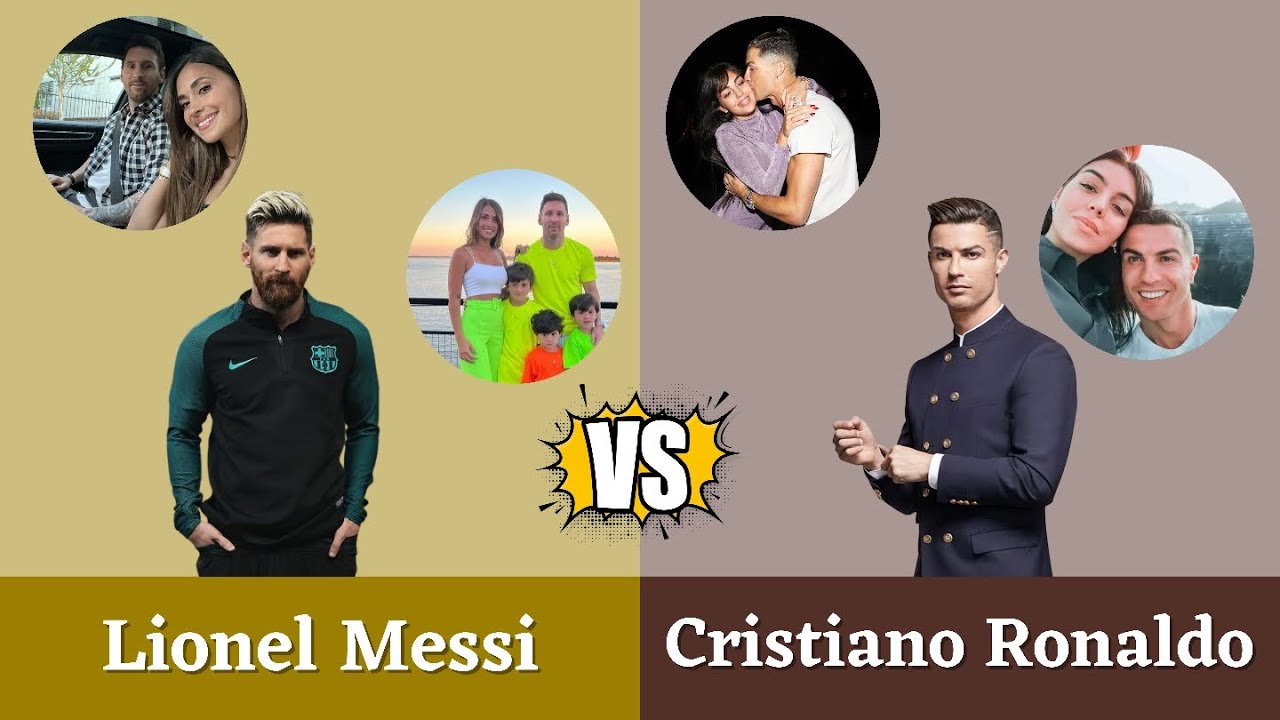 Lionel Messi vs Cristiano Ronaldo Career Comparison|Cristiano Ronaldo ...