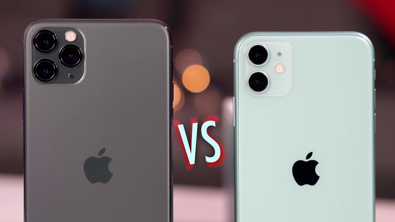 IPhone 11 VS IPhone 11 Pro YouTube