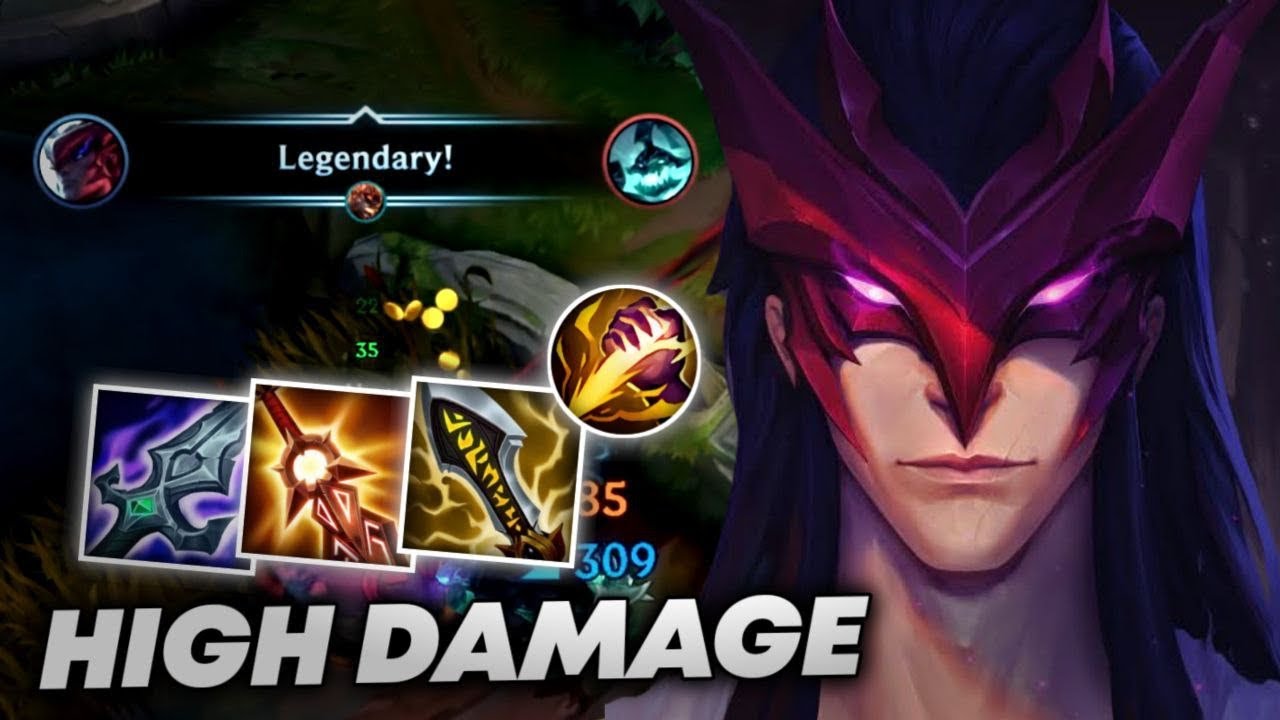 WILD RIFT YONE BEST BUILD INSANE JUNGLE SEASON 15 - YouTube