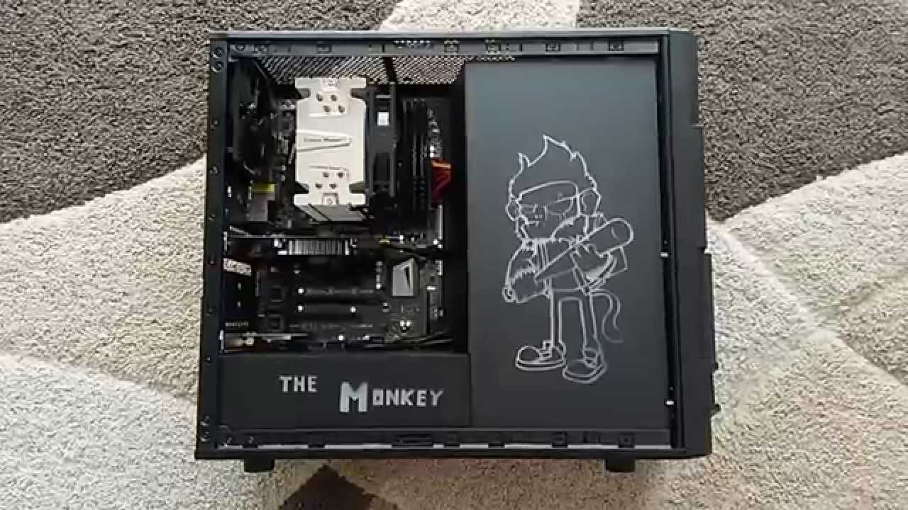 CASEMOD - Iluminação de LED no PSU COVER - YouTube