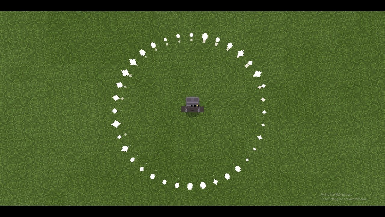 How to make circular particles minecraft(BEDROCK) REMADE - YouTube