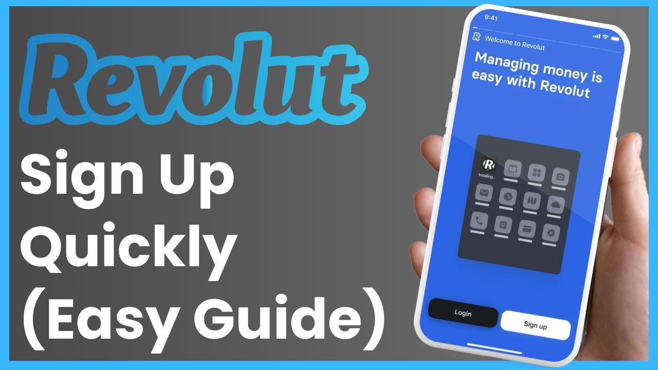 How To Sign Up To Revolut ! - YouTube