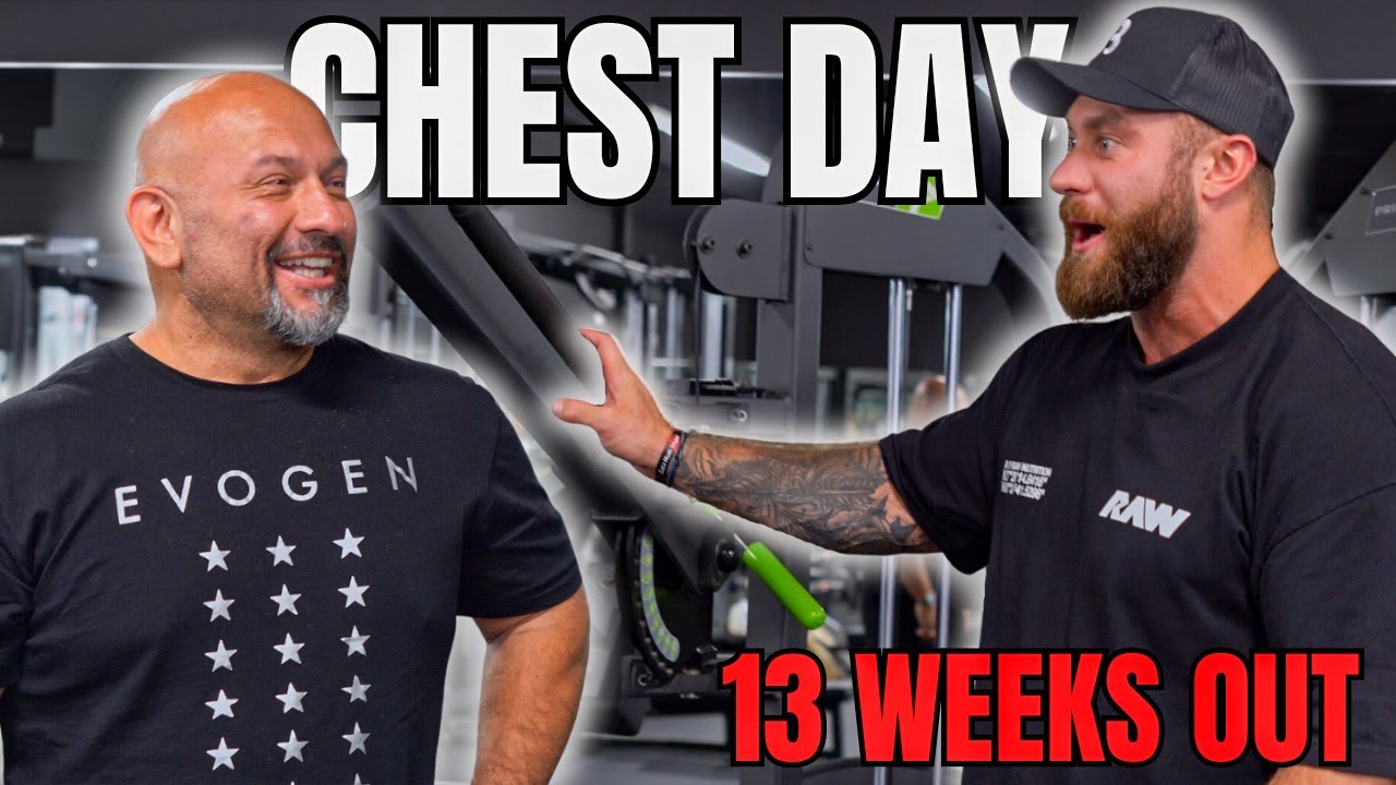 CBum Starts Olympia Prep | Full Chest Day - YouTube