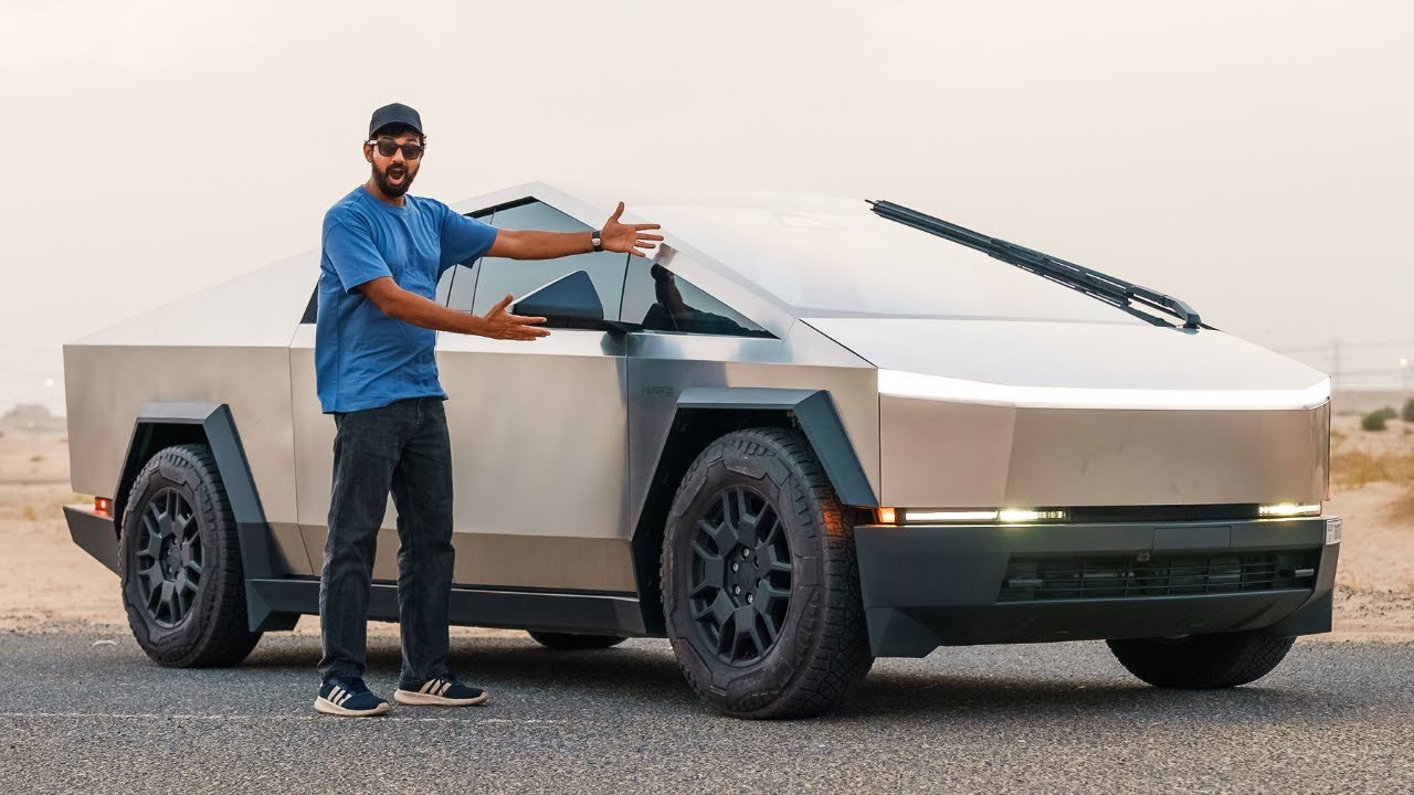 Tesla Cybertruck - Unconventional Pickup Truck That Looks Like Garbage ...