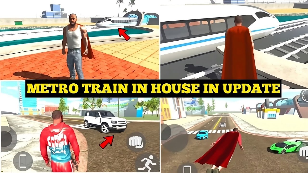 Indian Bike Driving 3D Metro Train in House in Update🤯🔥| New Update ...