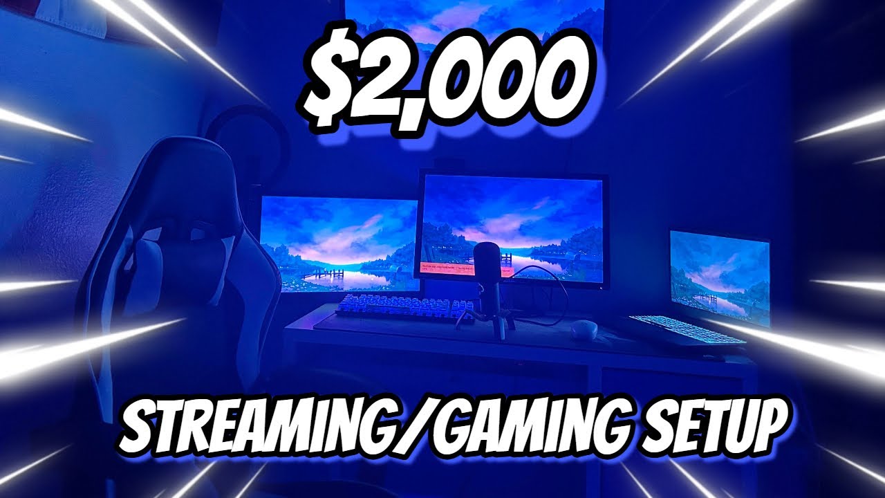 17 year old $2,000 Streaming/Gaming Setup - YouTube