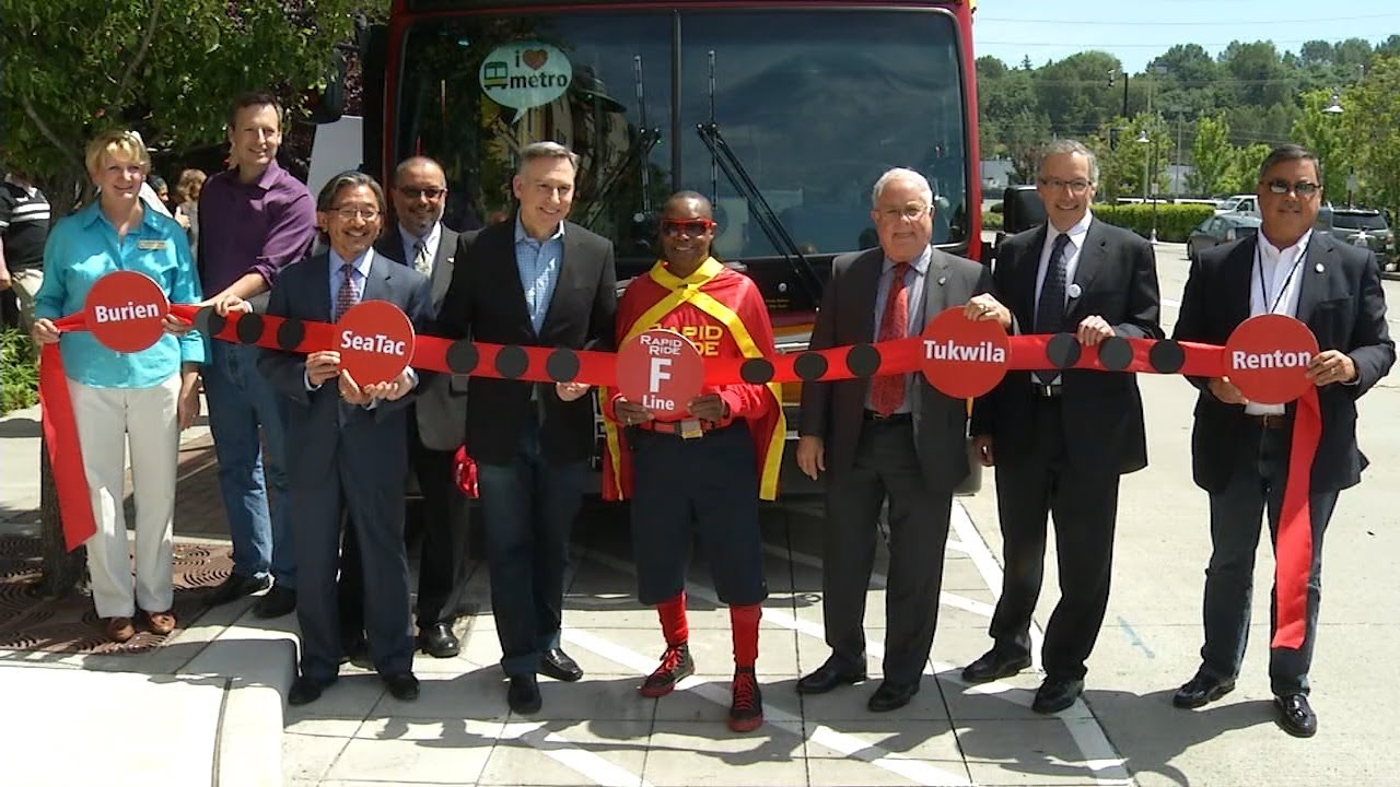 Metro Transit launches Rapid Ride "F" Line - YouTube