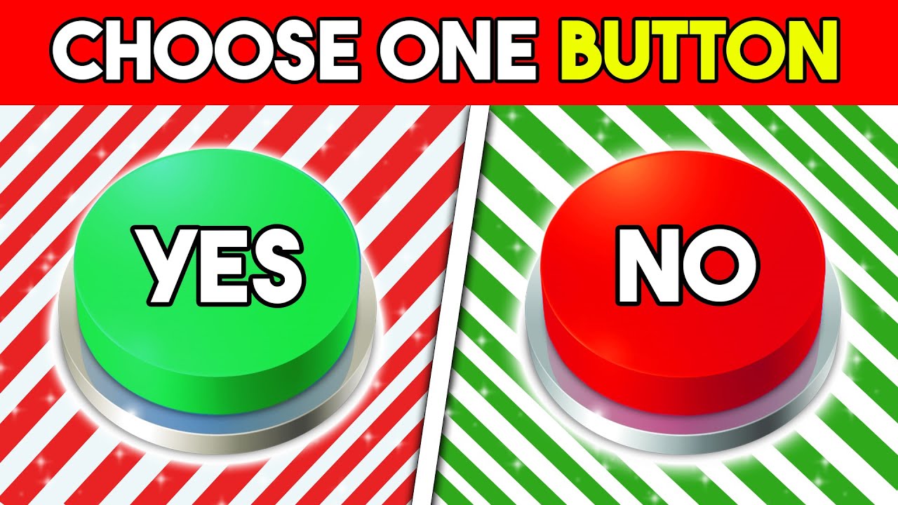 Choose One Button! 🎅🏻 CHRISTMAS Edition 🎄🎁 - YouTube