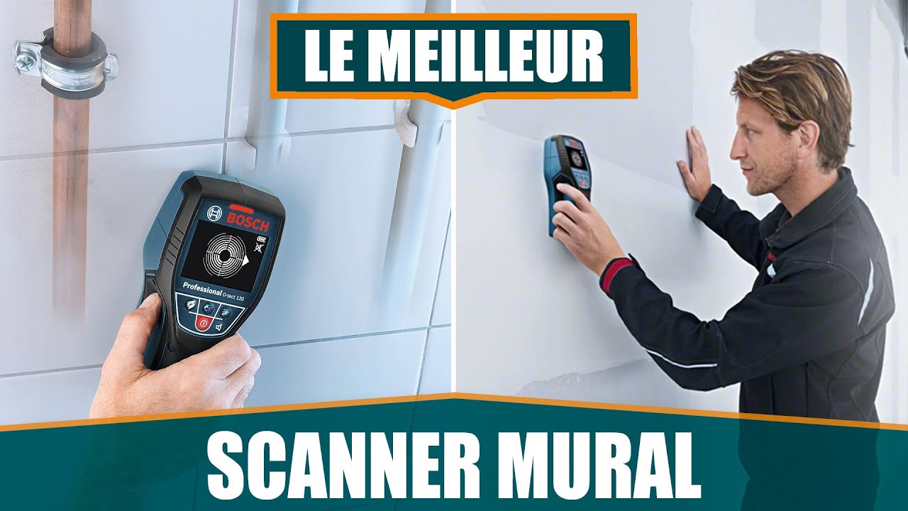 LE MEILLEUR SCANNER MURAL DÉTECTEUR DE METAUX – D-tect 120 Bosch Pro ...