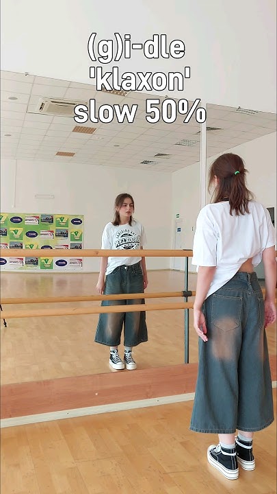 [MIRRORED&SLOW] (여자)아이들((G)I-DLE) - '클락션 (Klaxon)' Dance Tutorial Slow 0.5x #GIDLE_Klaxon - YouTube