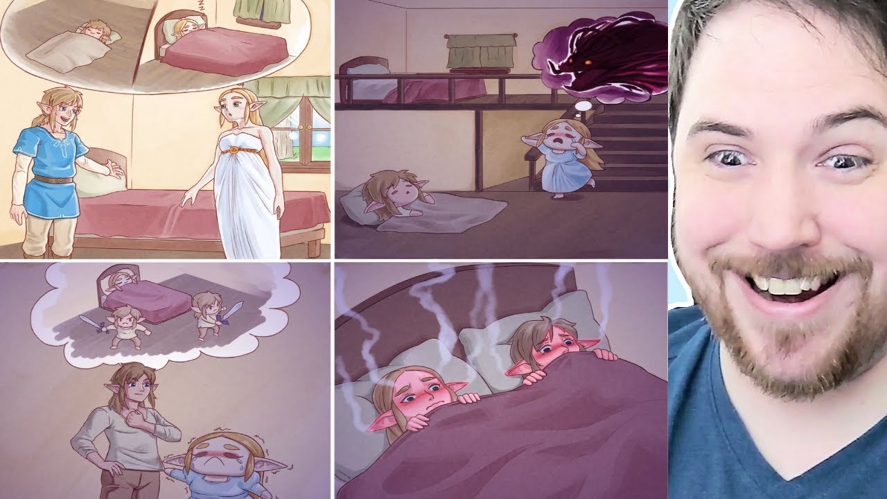 WHAT ZELDA AND LINK SLEEPING TOGETHER FOR THE FIRST TIME IS LIKE ...