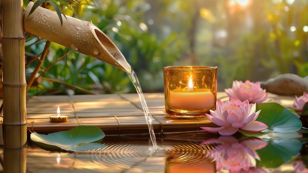 Spa Music and Water Sounds that Calm The Mind 🍂 Deep Spa Relaxation ...