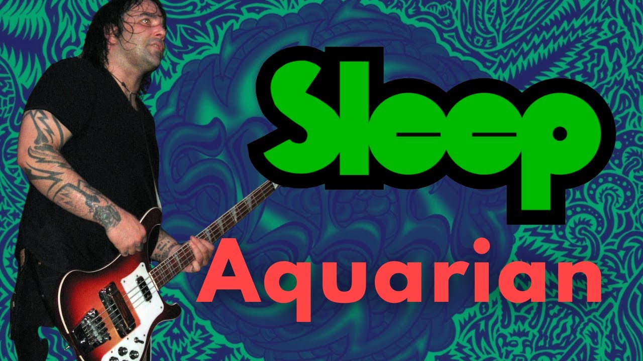 Bass TAB in description // Bass Boosted Aquarian by SLEEP Bass Cover ...