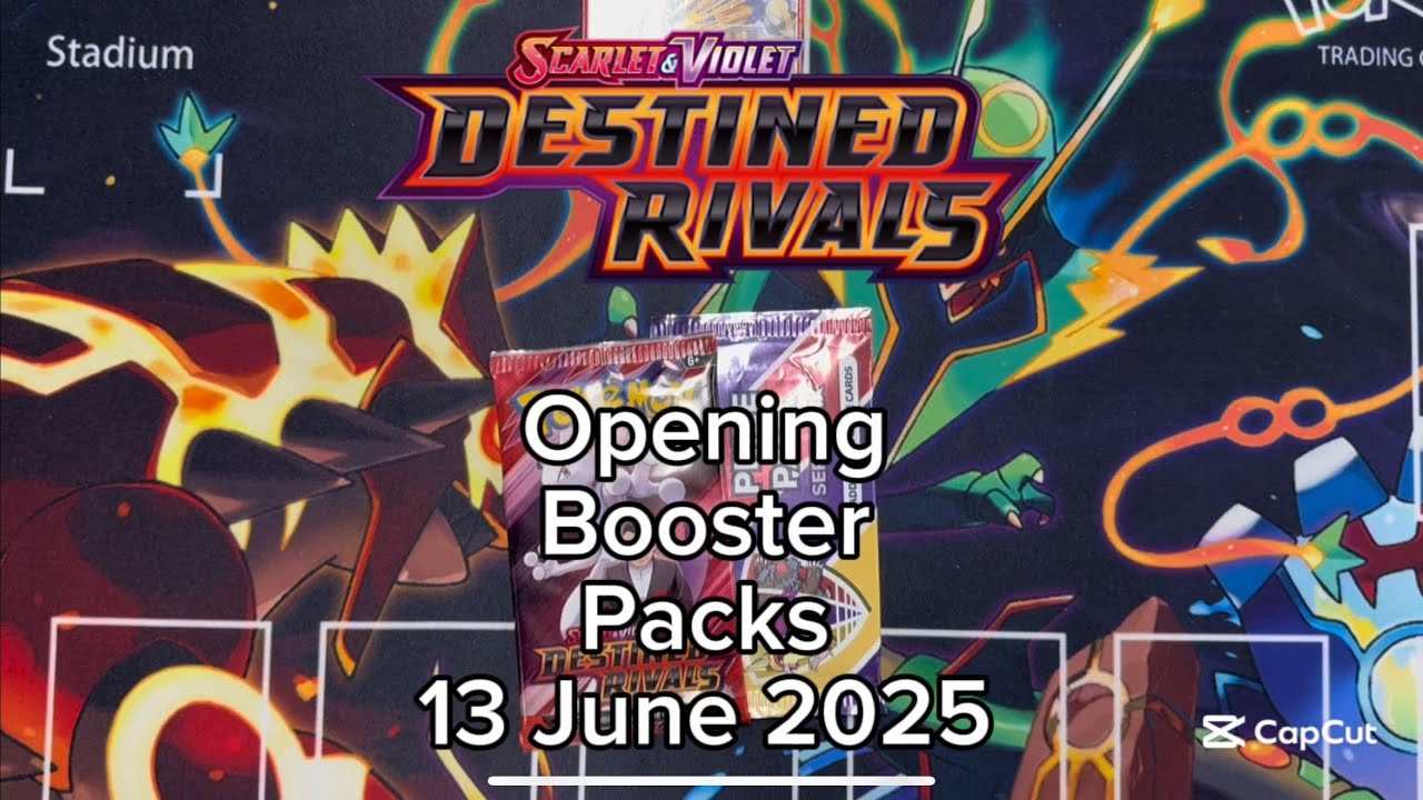 Opening Booster Packs 13 June 2025 - YouTube