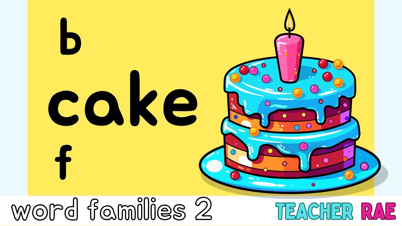 Word families -all -ake || Learn to Read || kindergarten - YouTube