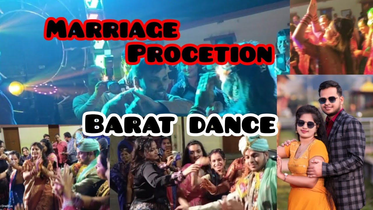 Odia Marriage procession // barat party 🎉🥳 // dance // brother marriage ...