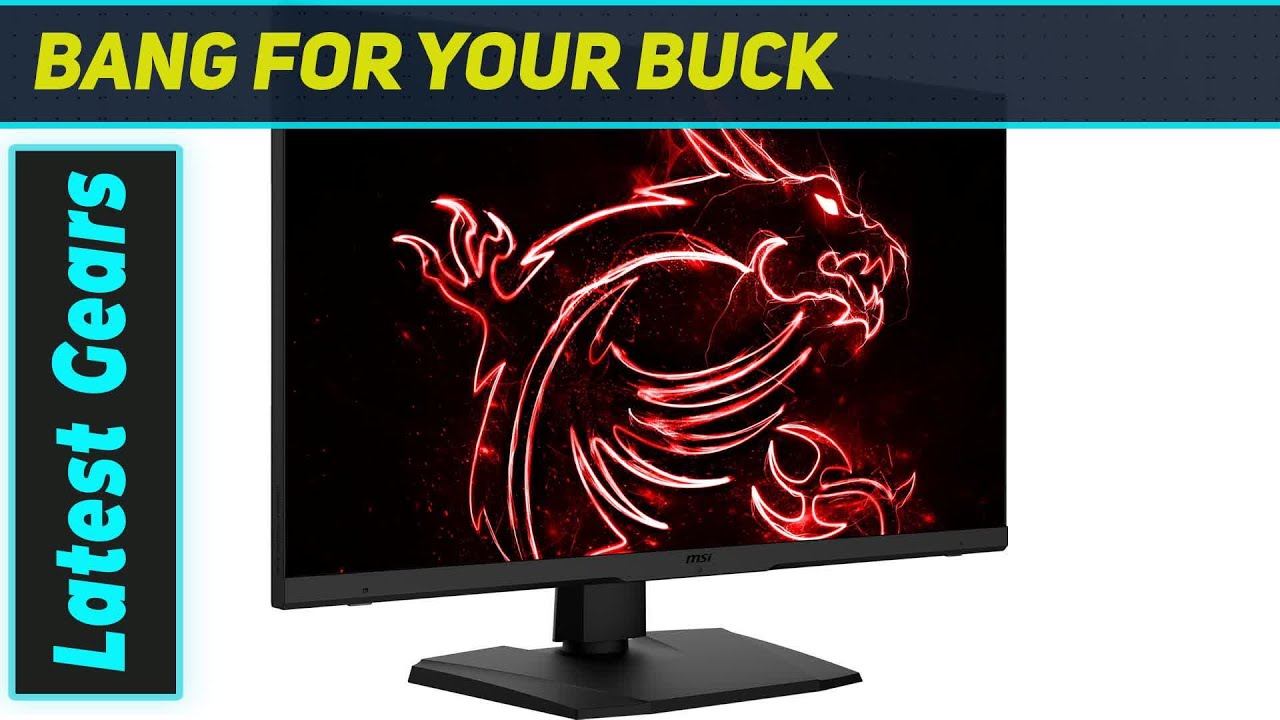 MSI Optix MPG321UR-QD: The Best 4K Gaming Monitor for Xbox - YouTube