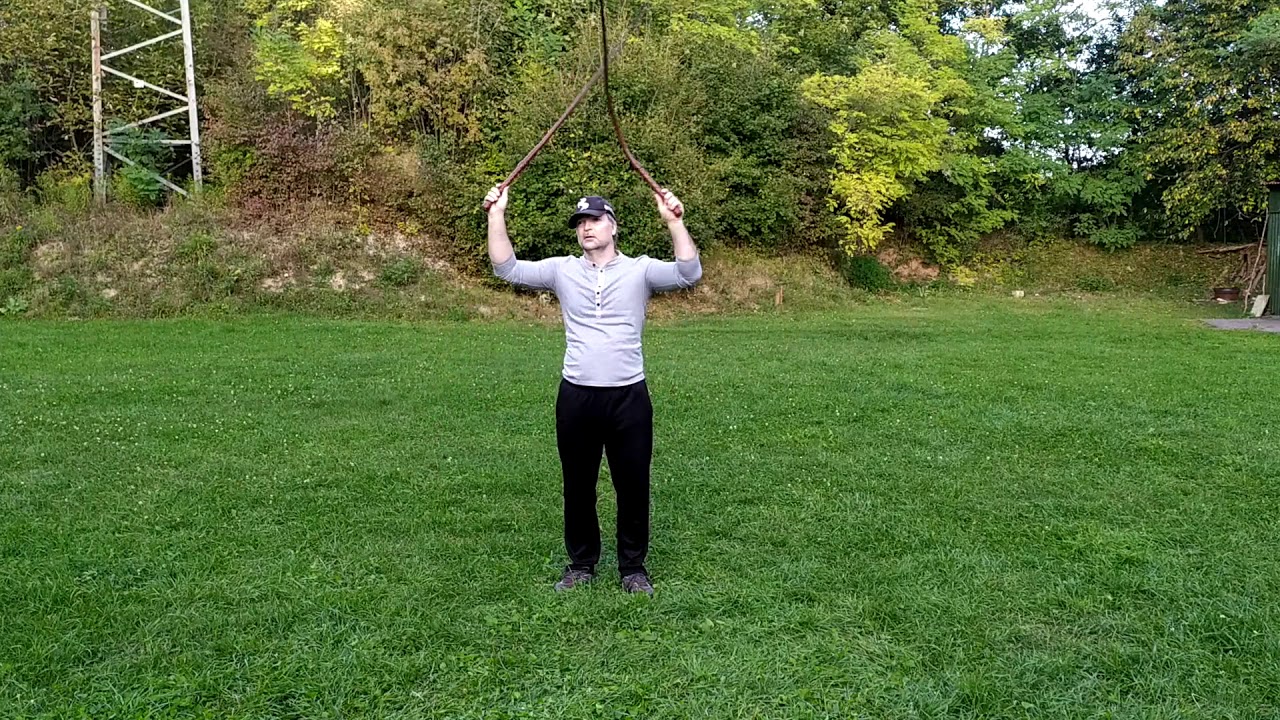 Whip cracking - bullwhip and double whips routine - YouTube