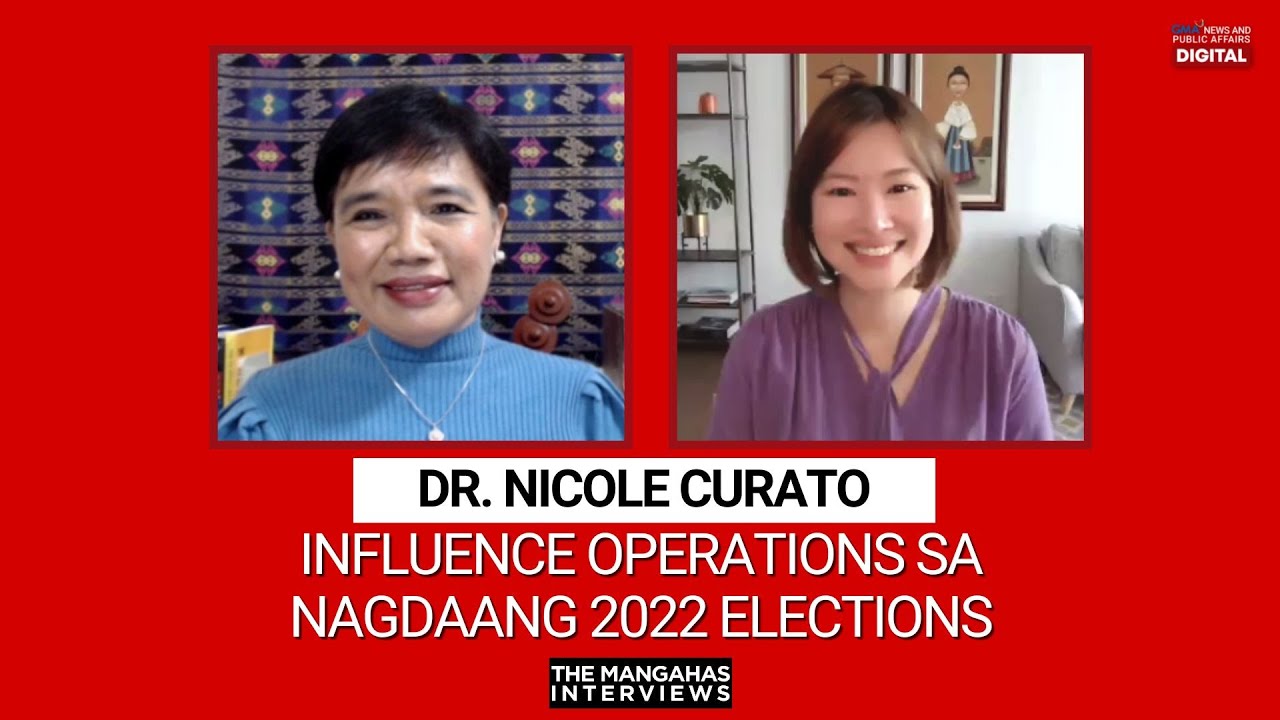 Dr. Nicole Curato on influence operations in the 2022 elections | The ...