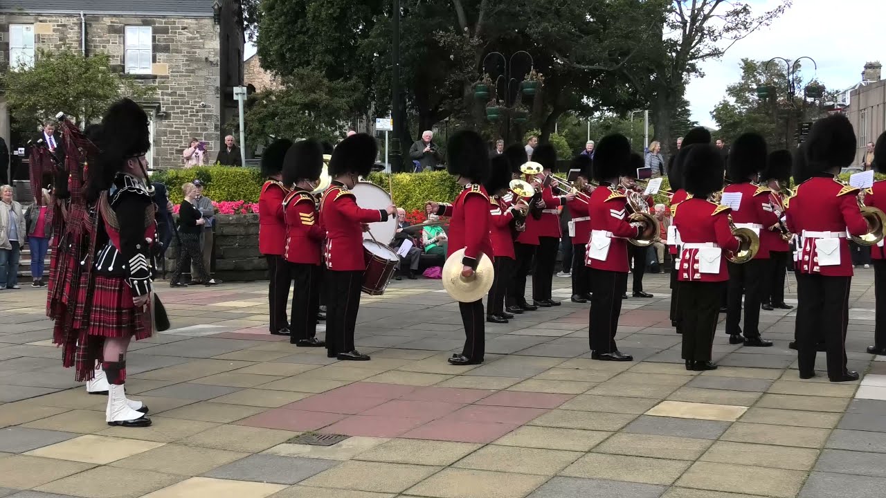 The Scots Guards Band play - YouTube