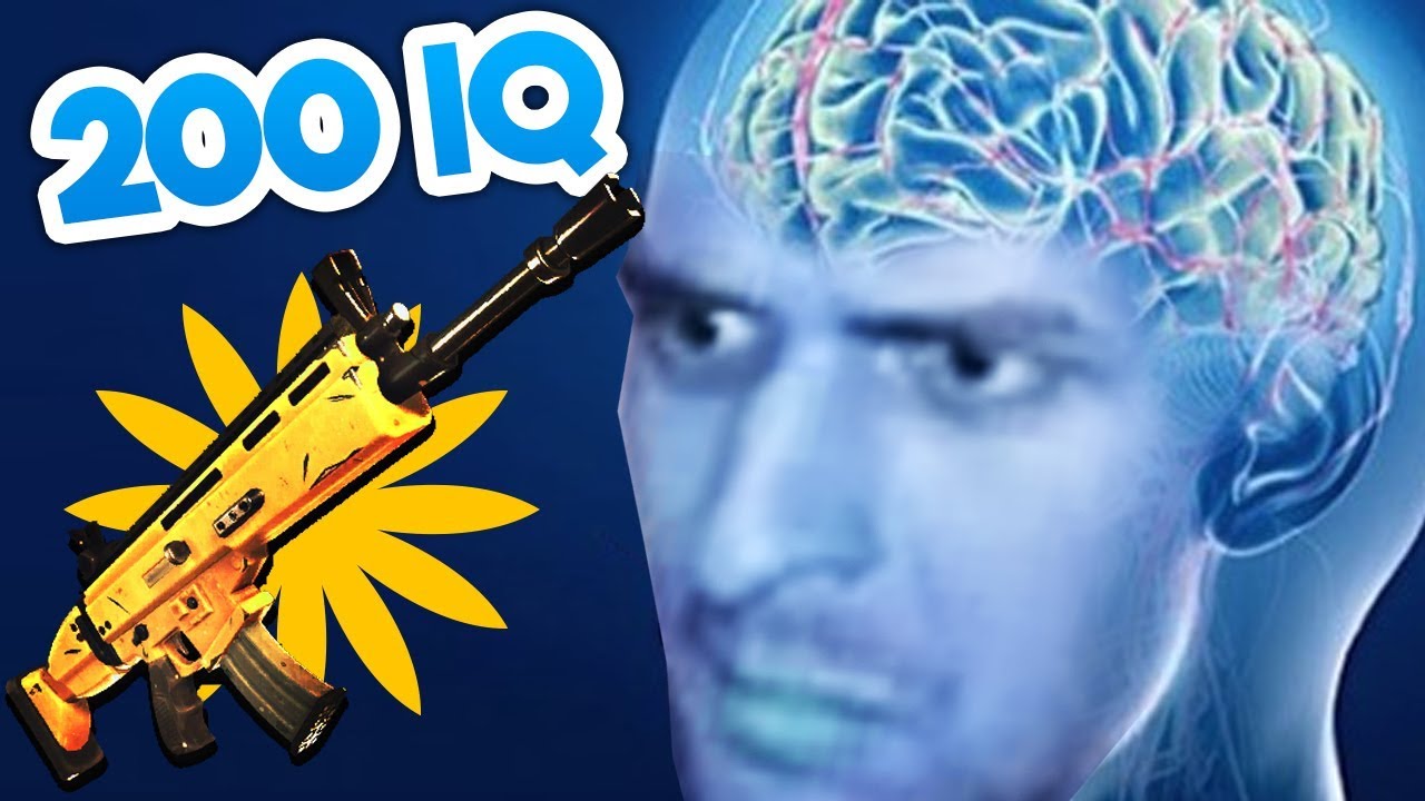 Jugada de 200 IQ en Fortnite Battle Royale - YouTube