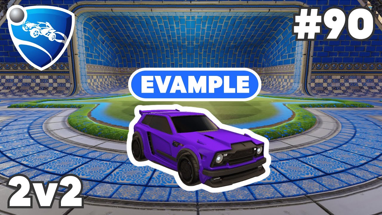 Evample Ranked 2v2 PRO Replay #90 - Rocket League Replays - YouTube