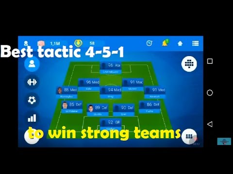 OSM Best tactic 4-5-1 to win strong teams!!! - YouTube