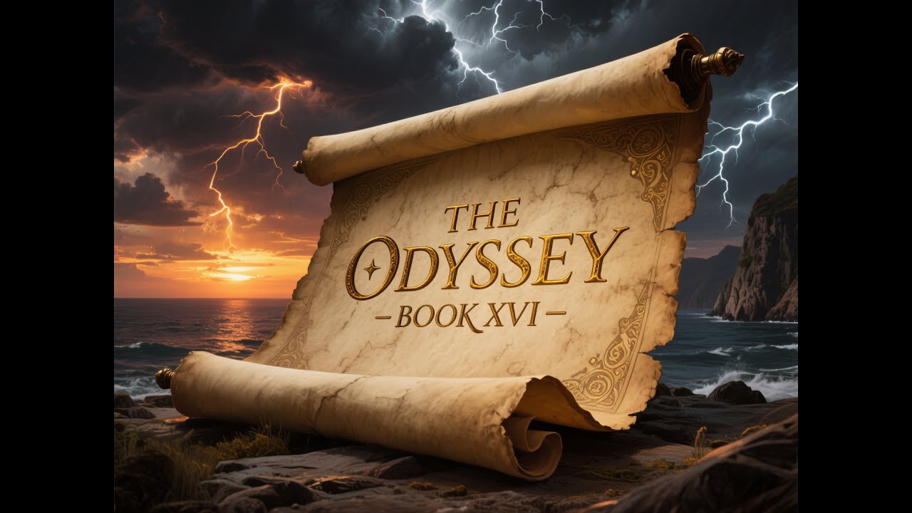 Homer - The Odyssey - Book XVI (Relive Full Text AI Art) - YouTube