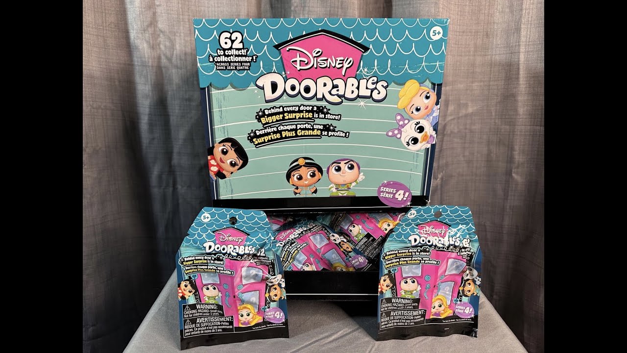 Disney Doorables Single Pack Unboxing Series 4 - YouTube