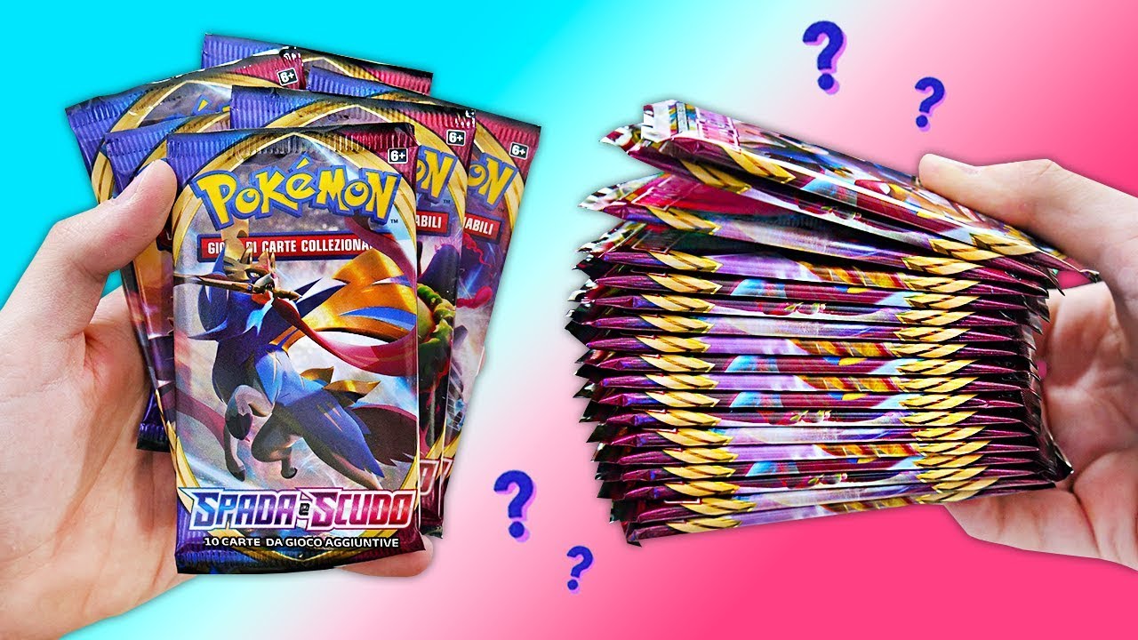 APRO UN ALTRO BOX DA 36 BUSTINE POKEMON SPADA E SCUDO! - Trovo una VMAX ...