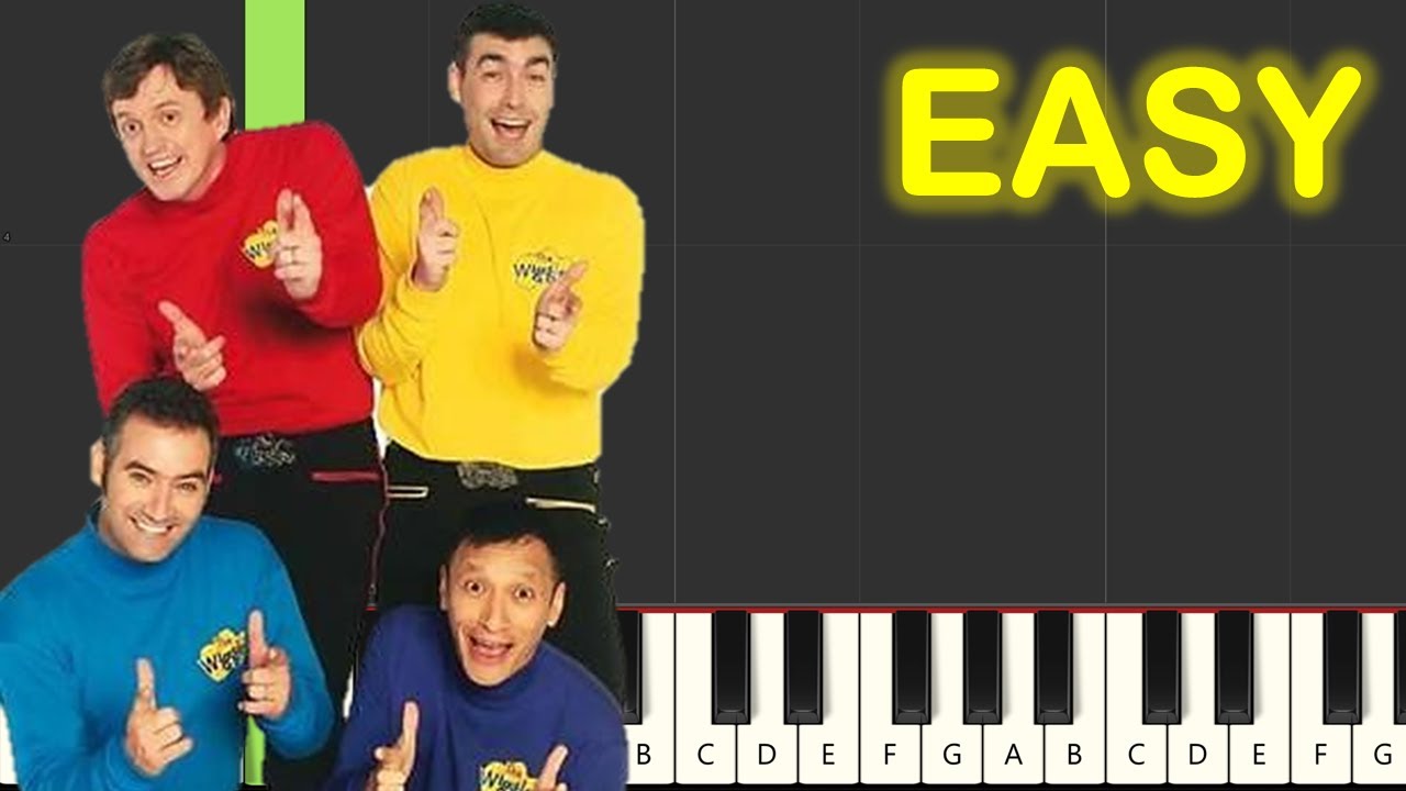 The Wiggles I Spy Piano Tutorial - YouTube