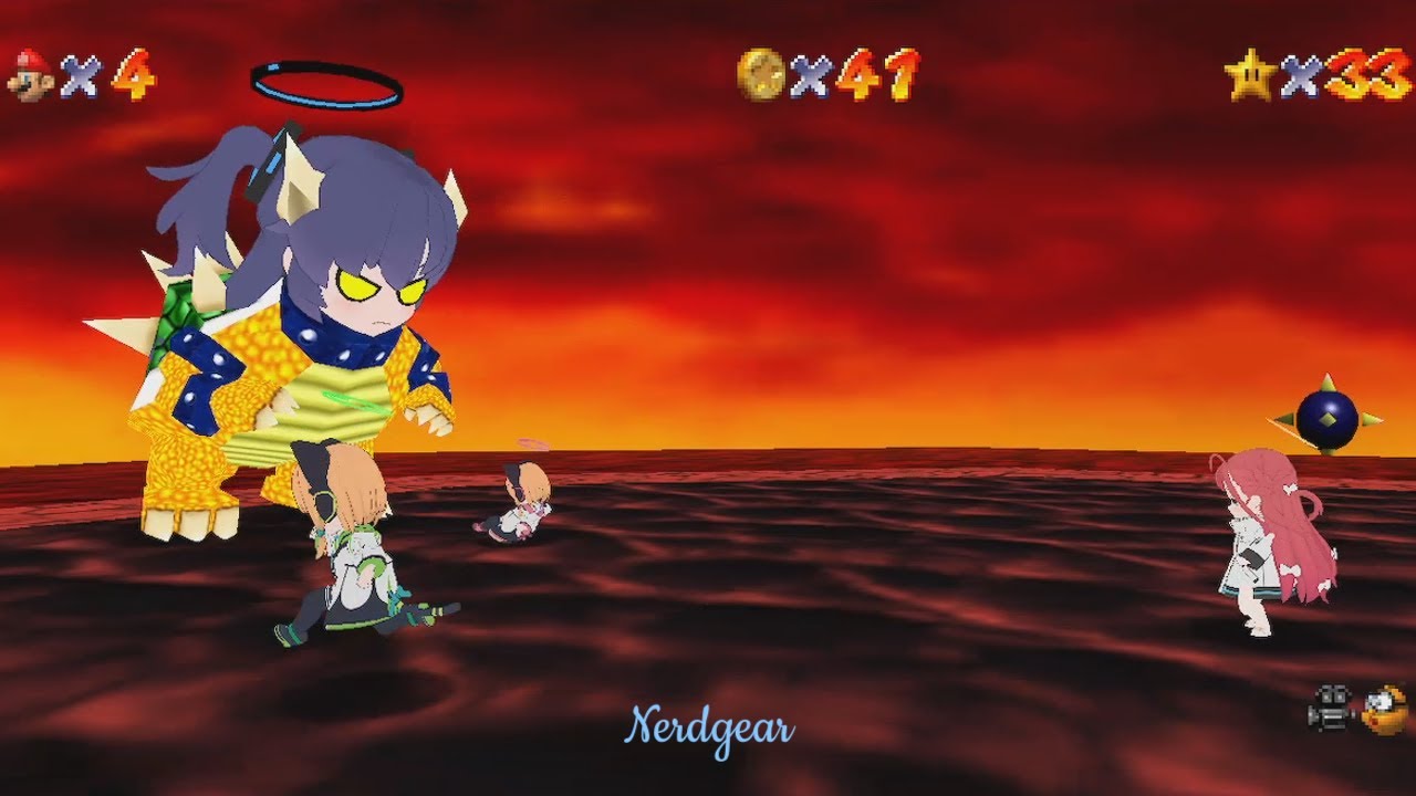 【Blue Archive】Super GDD 64 vs 100kg Yuuka Bowser - YouTube