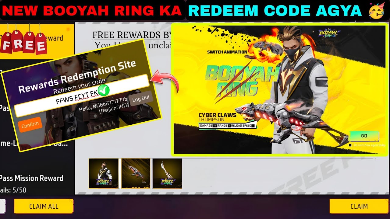 FREE FIRE REDEEM CODE TODAY 3 DECEMBER REDEEM CODE FREE FIRE | FF ...