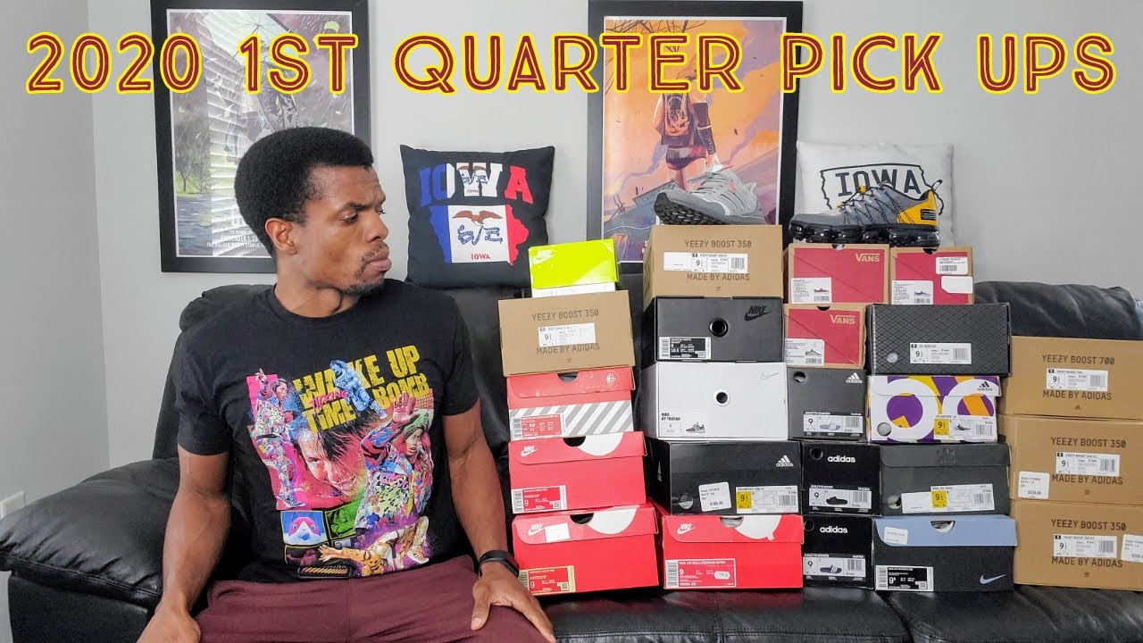1st Quarter 2020 Shoe Pick-Ups (TIMESTAMPS INSIDE) - YouTube