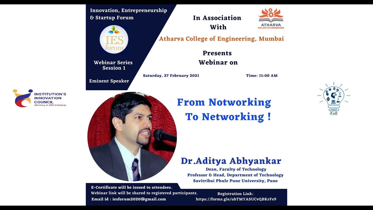 *Session 1:* 📜Topic: *"From Notworking to Networking"* 🔰 Resource ...